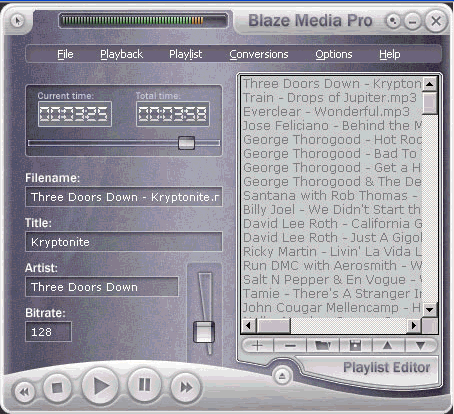 Blaze Media Pro Screenshot